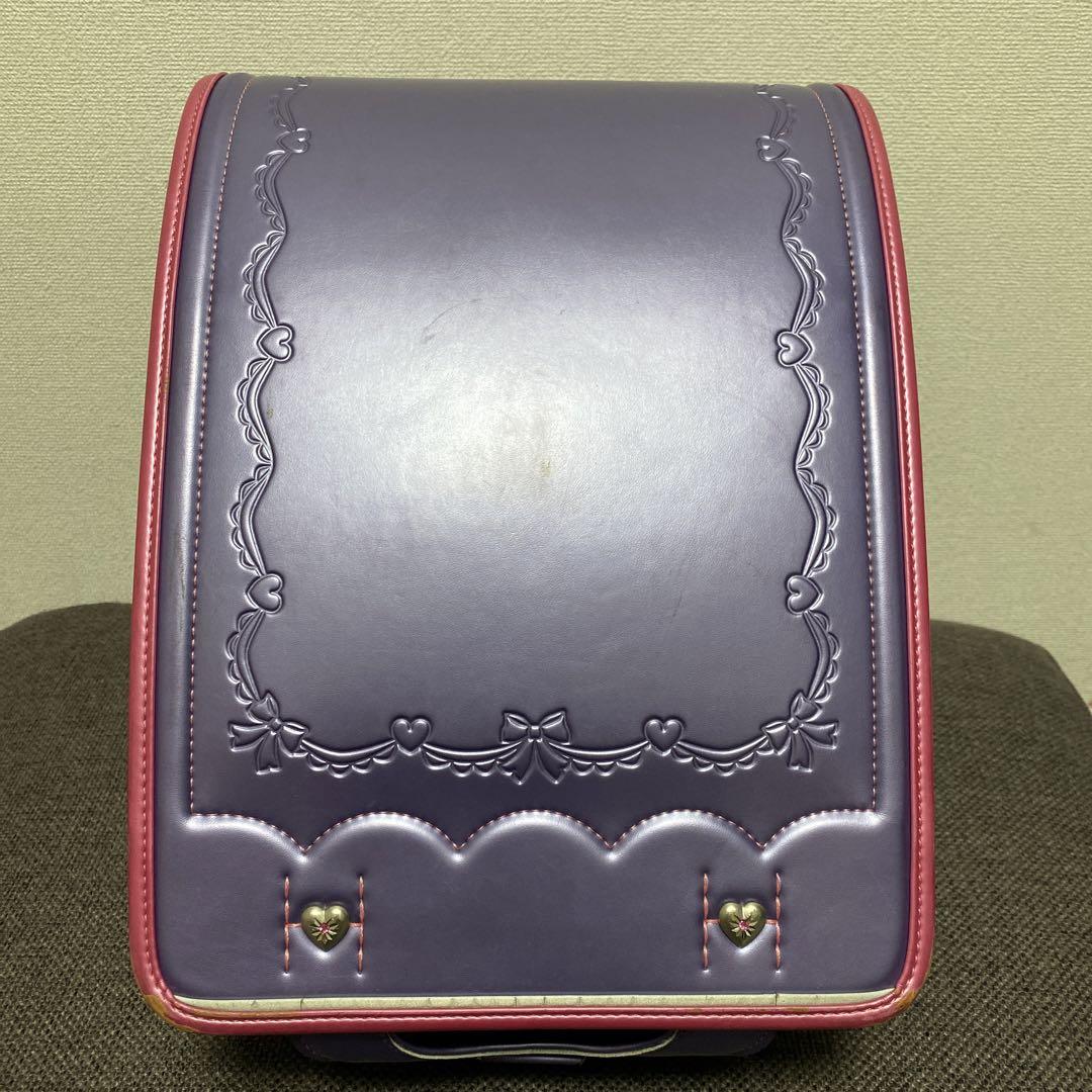 Randoseru Japanese School Bag Kid's Backpack Hello Kitty Purple Used ...