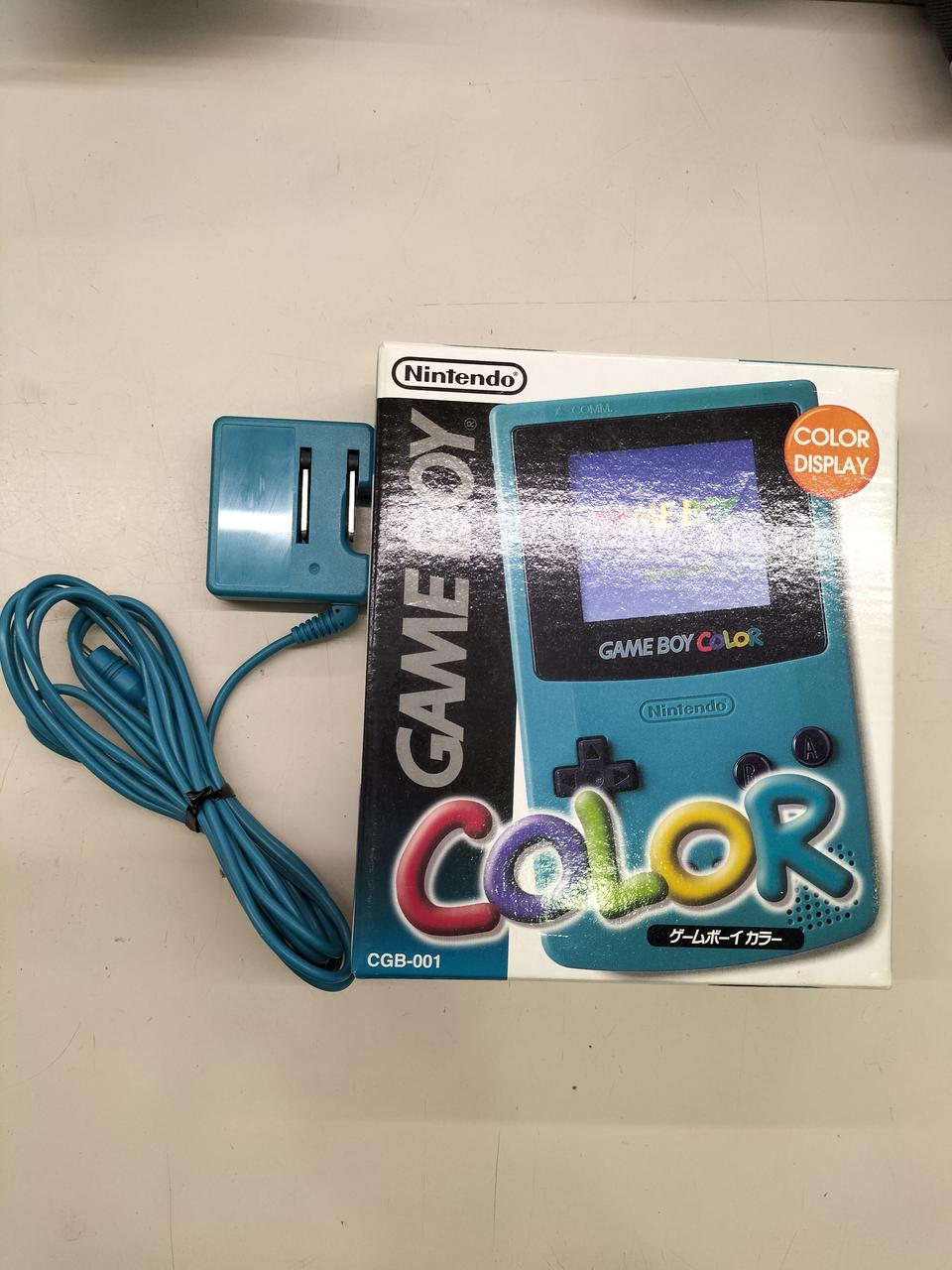 Nintendo Gameboy Color Blue CGB-001 Used in Japan – The Japan Pride