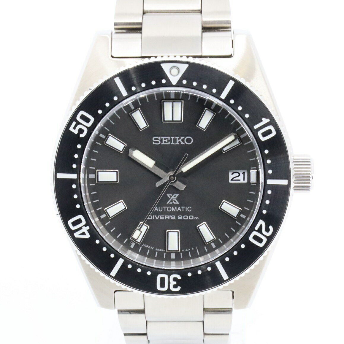 Seiko Prospex Diver Scuba SBDC101 Black Dial Automatic Watch Used in J ...