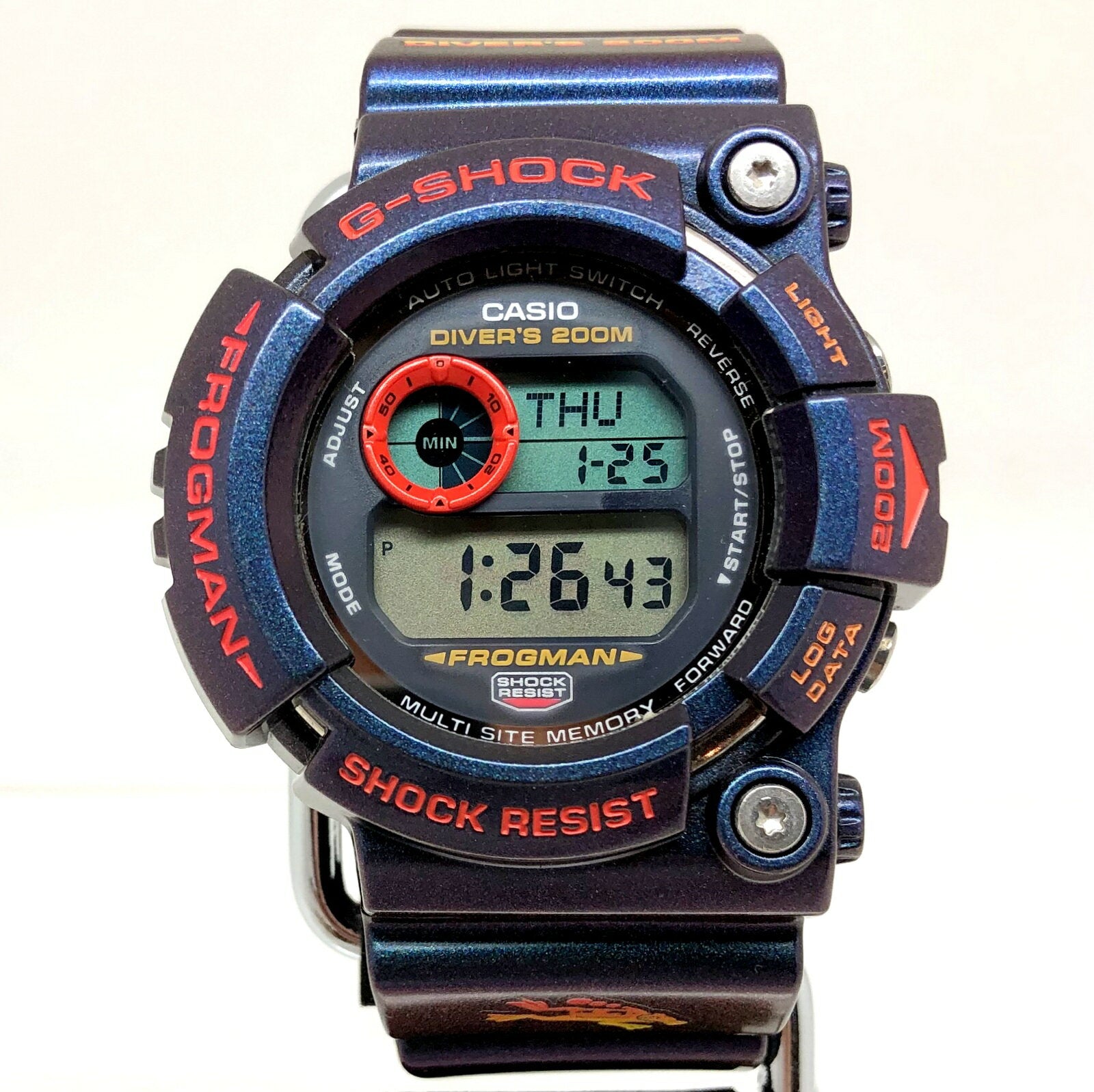G-SHOCK CASIO Casio watch GW-201-6 FROGMAN Majora Poison Frog Purple D ...