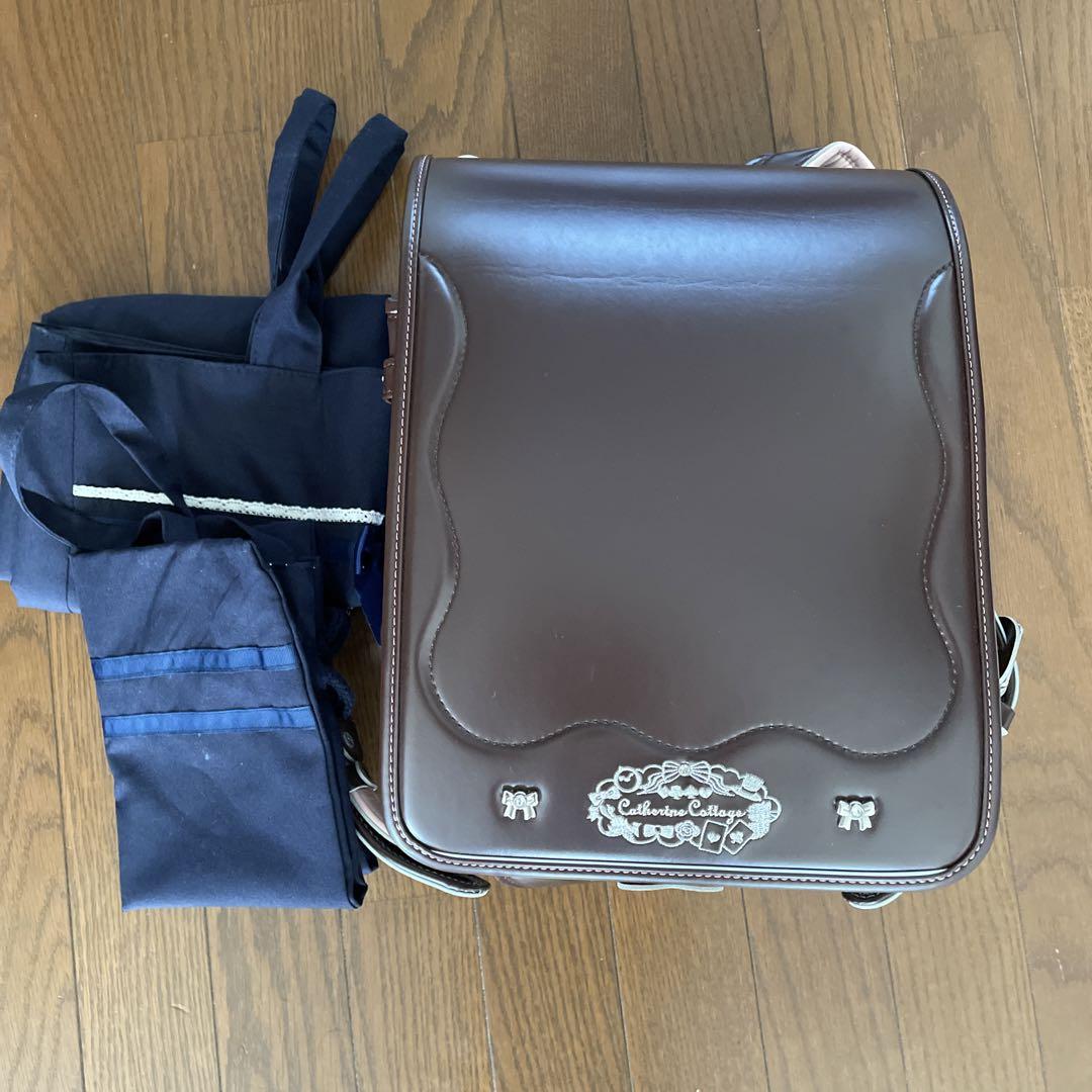 Randoseru Japanese School Bag Kid's Backpack Catherine Cottage Brown U ...